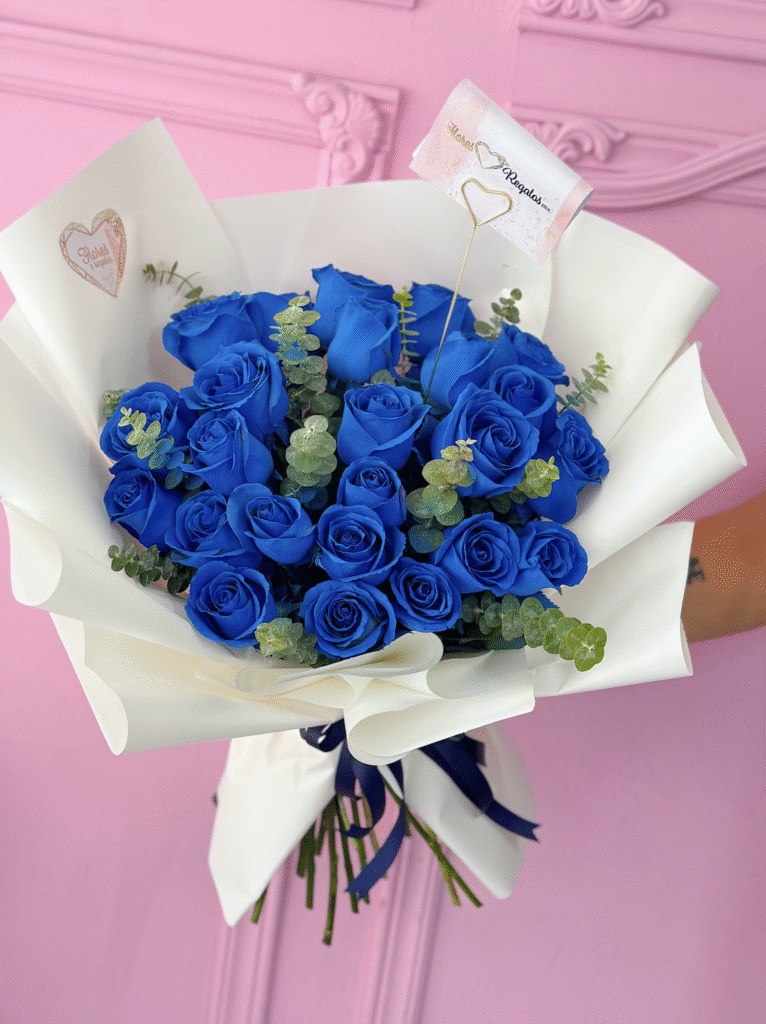 Ramo de Rosas Azules - Flores & Regalos